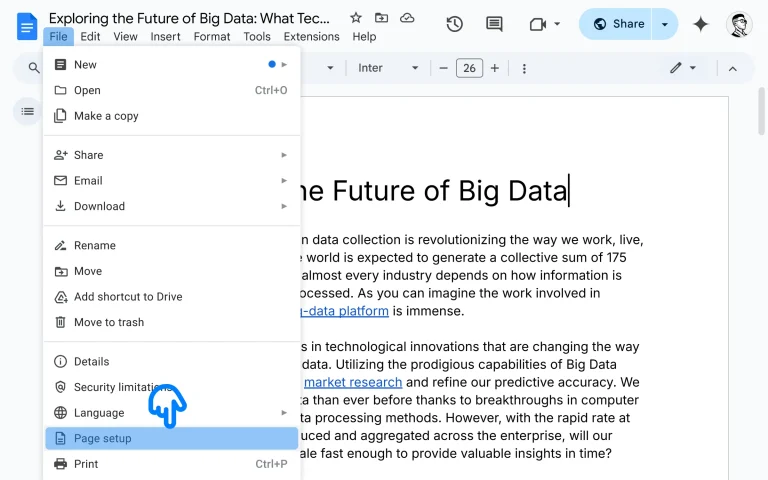How To Add Page Numbers In Google Docs